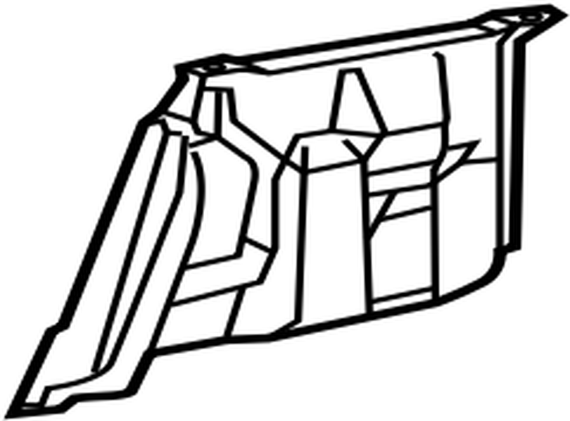 51442-52140 Toyota Cover, engine under, lh 5144252140, New Genuine OEM ...