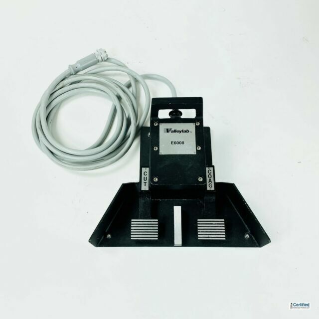 Valleylab E6008 Monopolar Electrosurgical Footswitch for SSE2L for sale ...