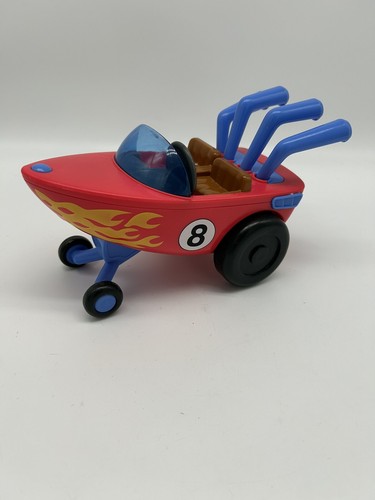 Fisher Price Imaginext Spongebob Squarepants Speed race car Boat Mattel ...