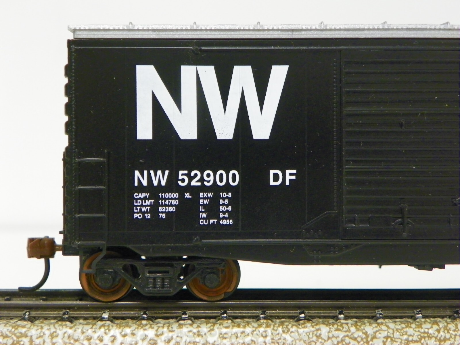E & C SHOPS HO R-T-R "NORFOLK & WESTERN" 50' PS-1 DOUBLE DOOR BOXCAR ...