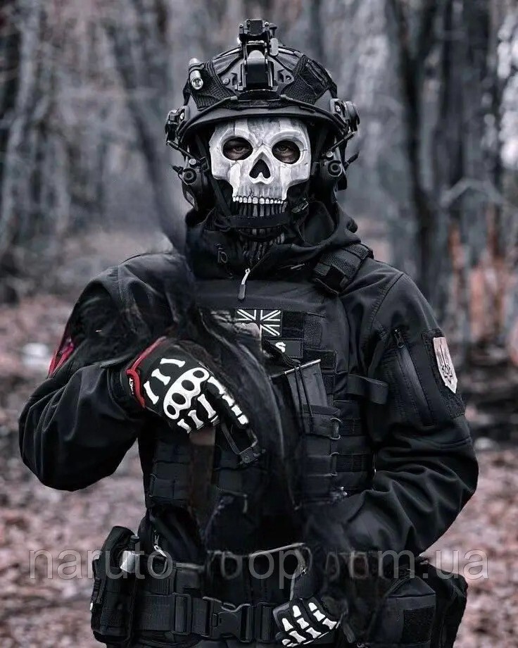 COD Ghost Skull Tactical Mask - Military Camouflage | eBay