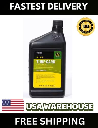 32 Oz. 10w-30 Motor Oil Deere John Engine Sae Turf Quart Fl Guard Part ...