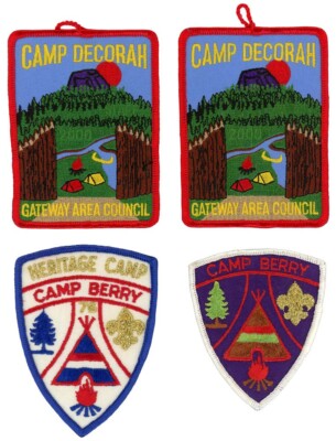 Gateway Area Council Camp Decorah 2000 Heritage Camp Berry Patch Badge ...