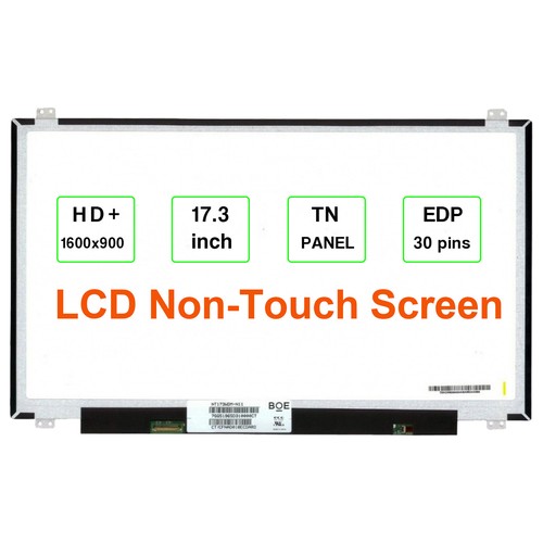 17.3" N173FGA-E34 LED LCD Non-Touch Screen Display Panel HD+ 1600x900 ...