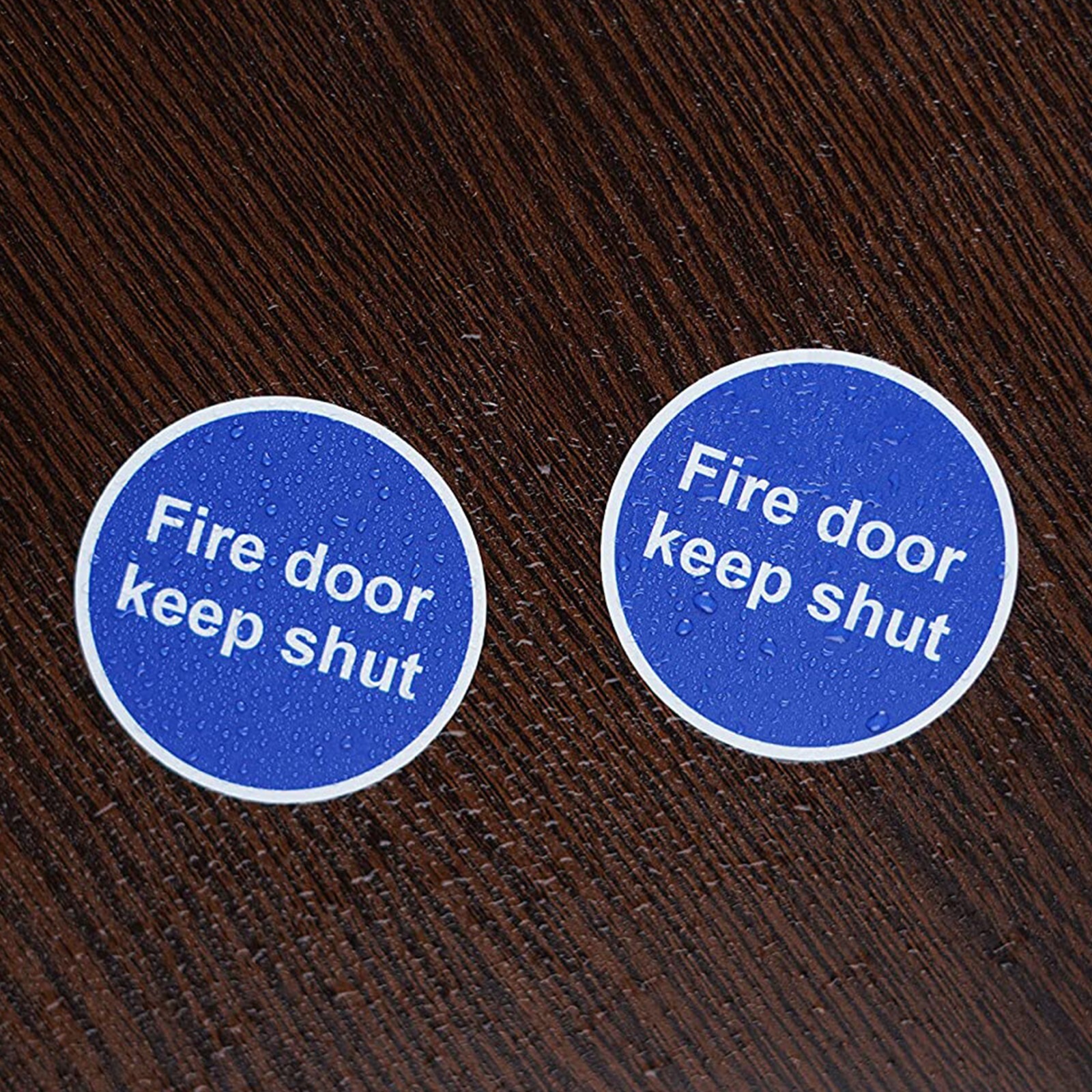 Fire Door keep shut Sticker Signs [Pack of 6] - Fire Door Keep Shut ...