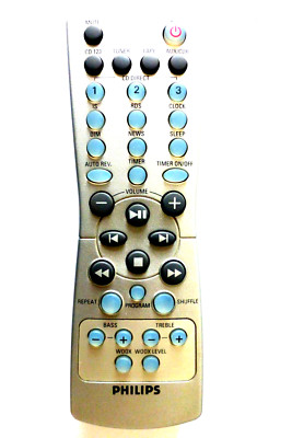 PHILIPS 3 CD HIFI REMOTE CONTROL 313911879551 for MC50 MC70 | eBay UK