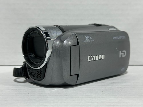 Canon Vixia HF R200 HD CMOS 20x Optical Zoom Gray Compact Digital ...