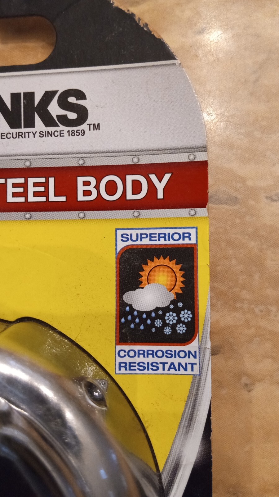 Brinks R70 Stainless Steel Key Lock Padlock Storage Trailer House ...