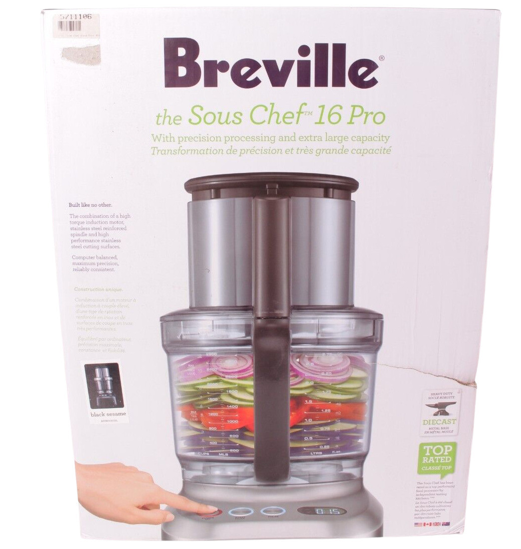 Breville Sous Chef 16 Pro Full-Size Food Processor - Black (BFP800BSXL ...