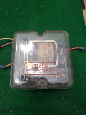 Vintage Exide TVR Voltage Relay | eBay