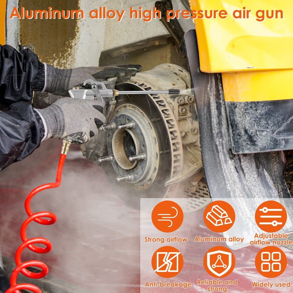 Industrial Air Blow Tool Aluminum Alloy High Pressure Air Blower with ...