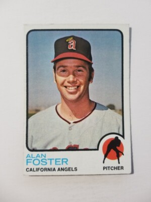 ALAN FOSTER 1973 TOPPS BASEBALL CARD # 543 CALIFORNIA ANGELS | eBay