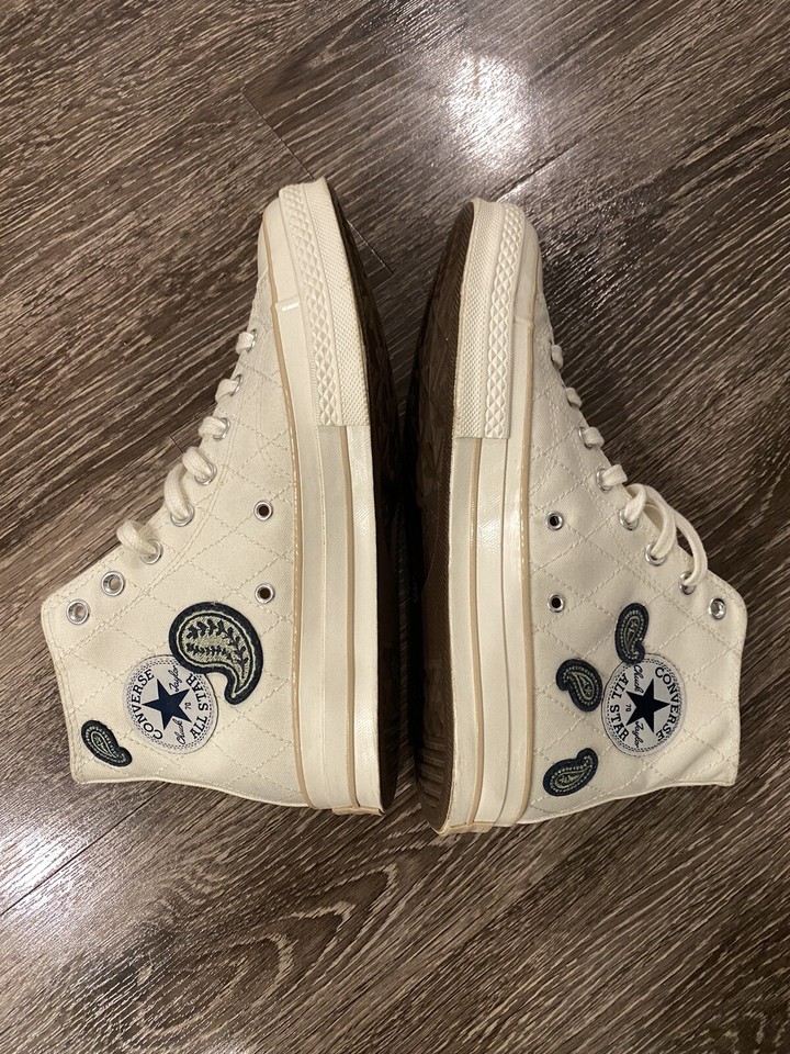 Converse Chuck 70 High 'Crafted Patches - Egret' A02764C | eBay