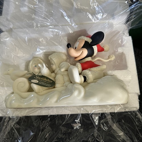 Snowbabies The Guest Collection-A Magical Sleigh Ride With Mickey. | eBay