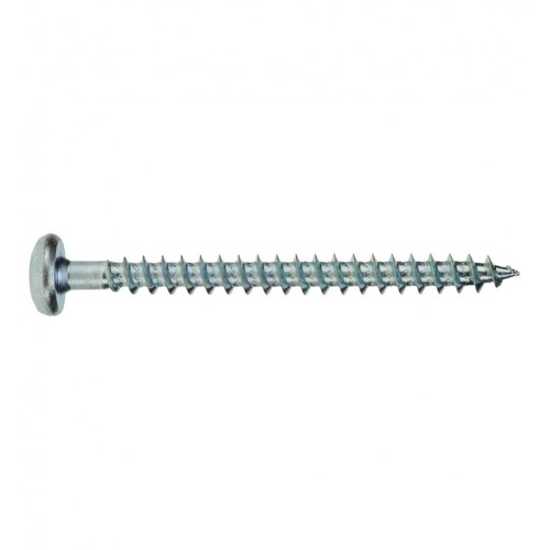 200x Spanplattenschrauben 5x50. Halbrundkopf. TORX®. Stahl galv ...