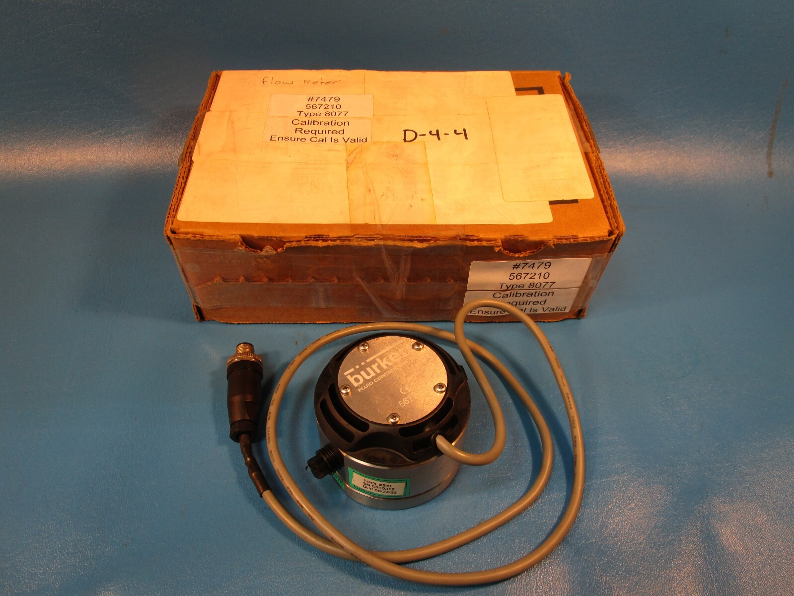 Burkert 567210 flow sensor, type 8077,model, 4-132 GPH, 567770 | eBay