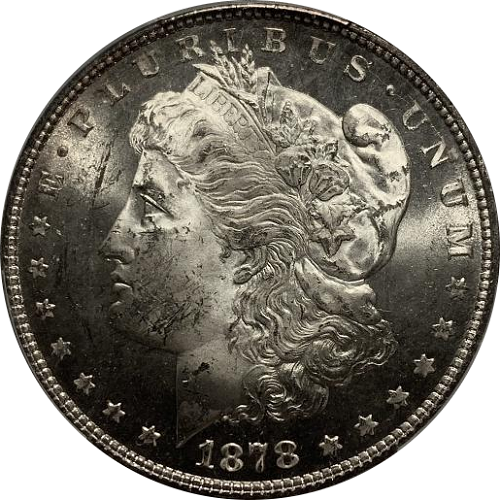 1878 7TF Rev of 1878 Morgan Dollar - PCGS MS63 - Premium Quality | eBay