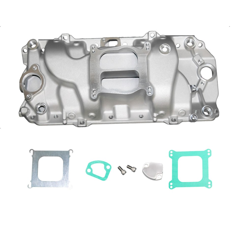 For BBC Big Block Chevy 396-502 Dual Plane Intake Manifold Oval Ports ...