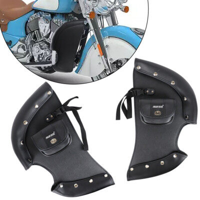 Motorcycle Soft Lowers Chaps Leg Warmer Wind Deflectors Engine Guard ...