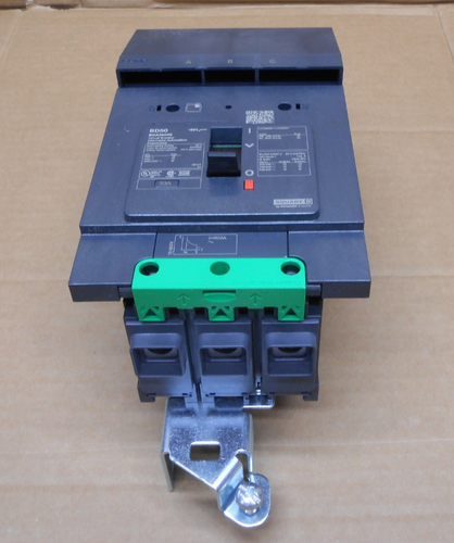 SQUARE D POWERPACT BDA BDA36050 CIRCUIT BREAKER 50A 50 AMP 3P 3 POLE ...