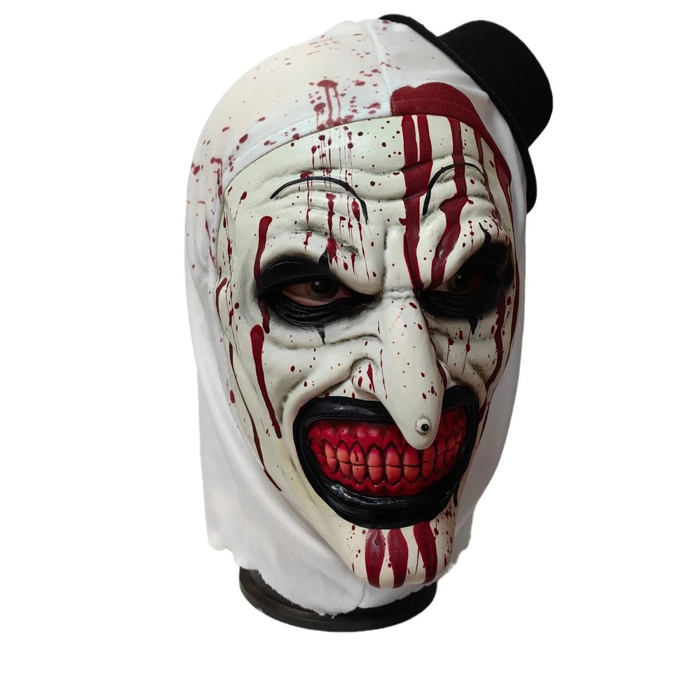 Terrifier Halloween Costume Mask, Art The Clown Cosplay This Halloween ...