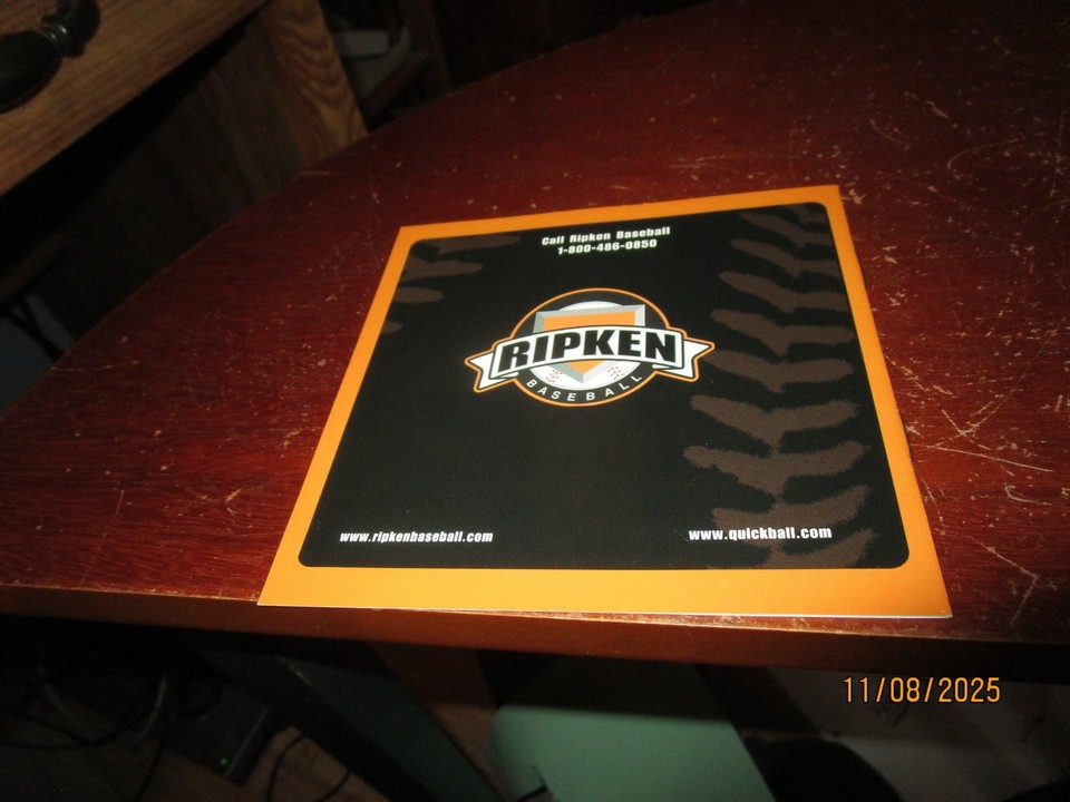 Cal Ripken Baltimore Orioles C. Early 2000's Scarce Hitting Games ...