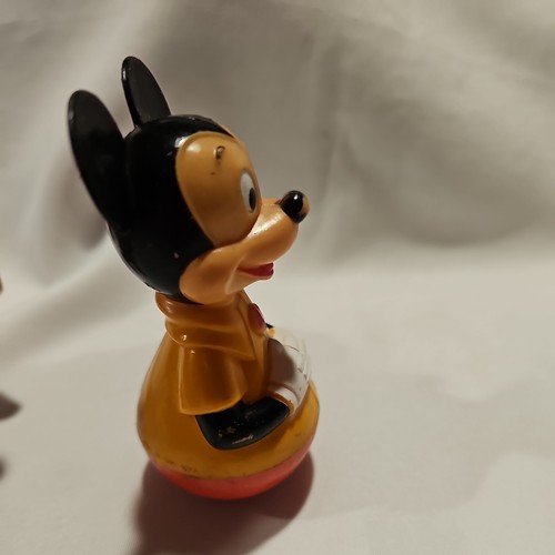 Rare VTG 1975 Walt Disney Production Toy Mickey Mouse Rolly Polly | eBay