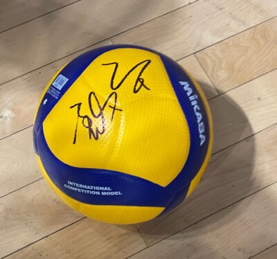 LANG PING Autographed Signed Volleyball Chinese Sports Collection Rare ...