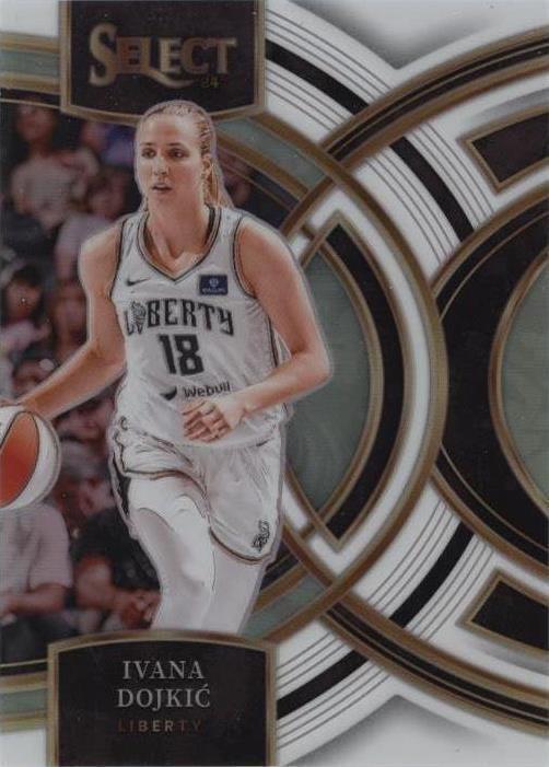 2024 Panini Select WNBA - Premier Level Ivana Dojkic #103 White Prizm ...