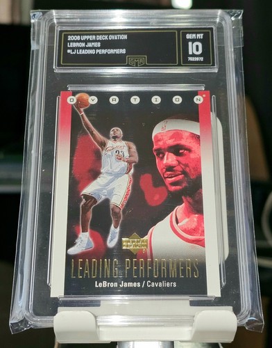 2006-07 Upper Deck Ovation Lebron James #LJ Leading Performance GMA10 ...