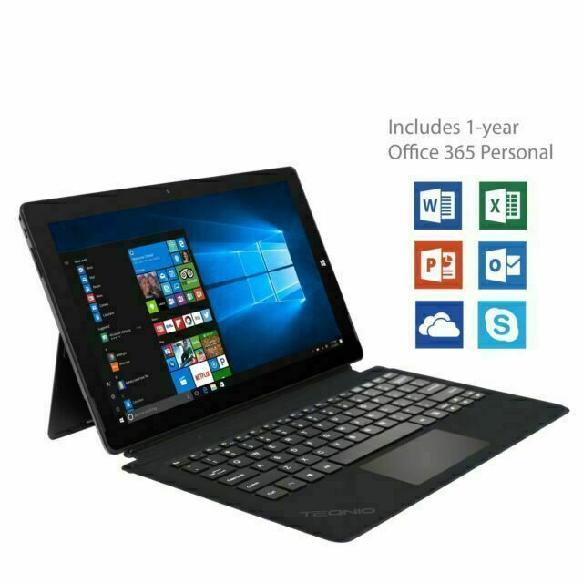 Teqnio 11.6 inch (32GB, Intel Atom Quad-Core., 1.80GHz, 4GB ...