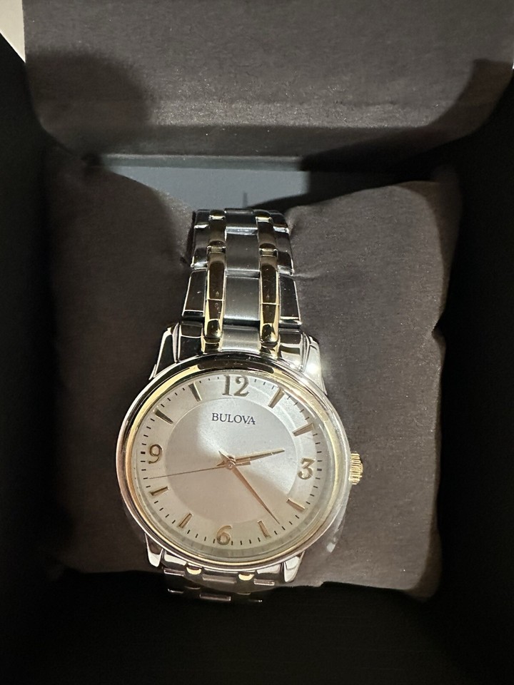 Bulova Stainless Steel Gents Watch 98A150 New In Box | eBay