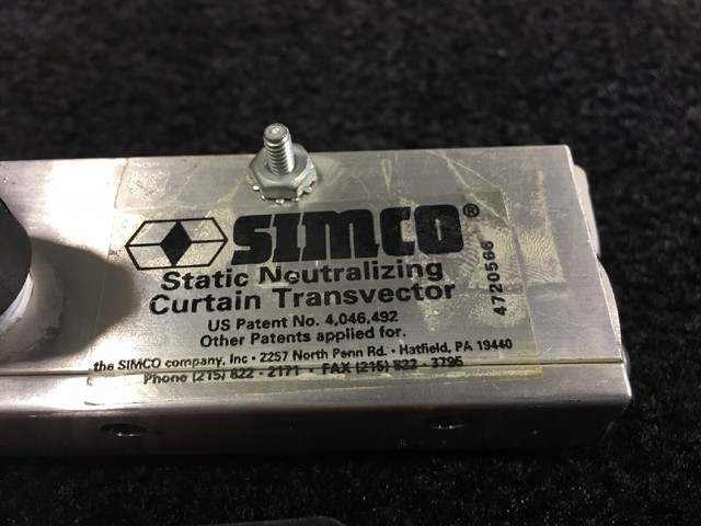 SIMCO Shockless Static Neutralizing Bar E11455 for sale online | eBay