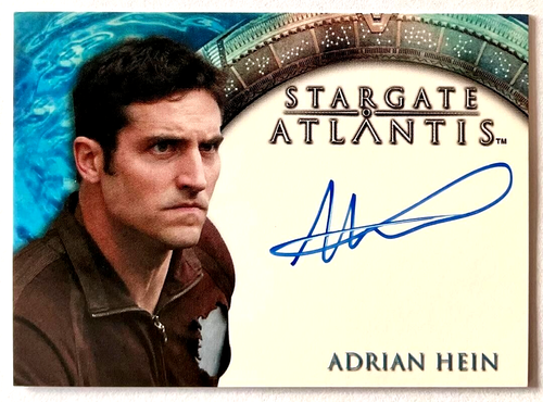 Stargate Heroes Autograph Card Adrian Hein as Replicator | eBay