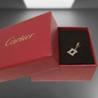 Cartier Charm 2C Baby Pendant Head 750WG Accessories Shiny items (to ...