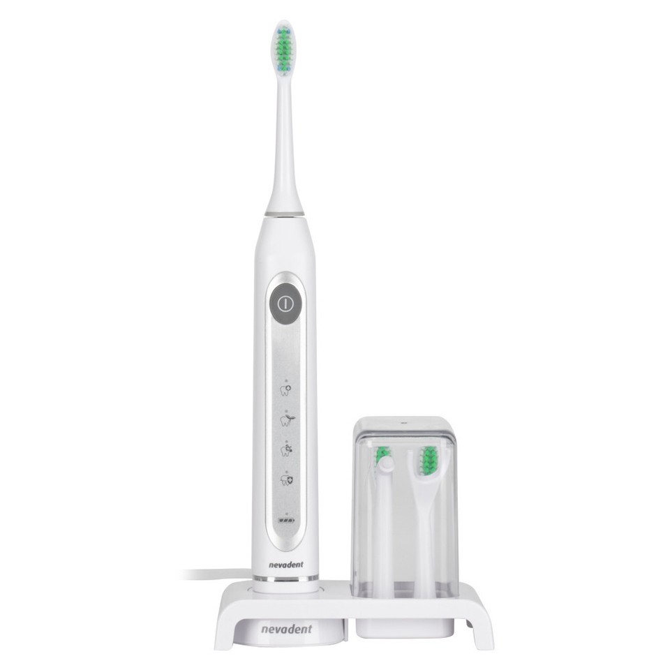 4 Nevadent Sonic Toothbrush Heads Lidl compatible - Please read full ...