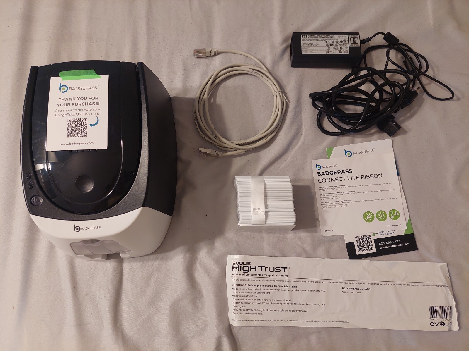 BadgePass ID Card ConnectLite Printer BIM005400 | eBay