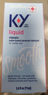 K-Y KY Liquid Classic Smooth Personal Water Lubricant Formula 2.4 OZ | eBay