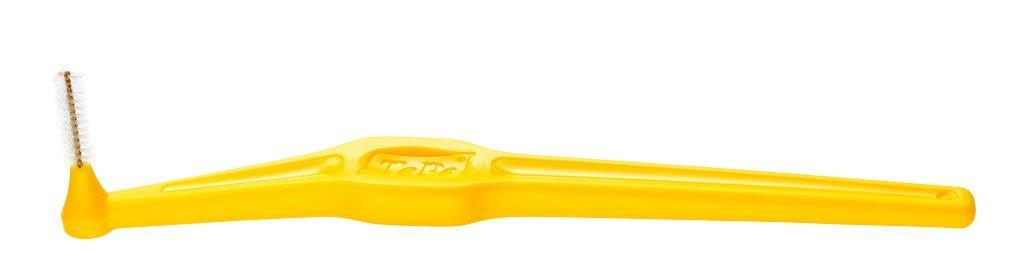 TePe Angle Yellow 0.7mm Interdental Brush - Pack of 6 Brushes ...