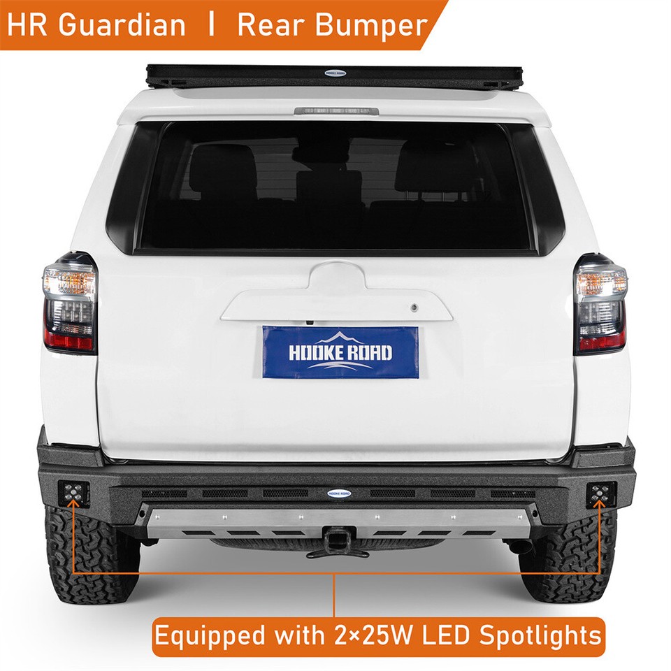 Front Bumper w/ Winch Plate or Rear Back Bumper Fit 2014-2024 Toyota ...