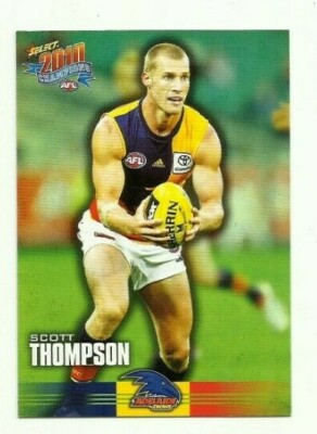 2010 AFL SELECT CHAMPIONS ADELAIDE CROWS SCOTT THOMPSON # 8 CARD | eBay