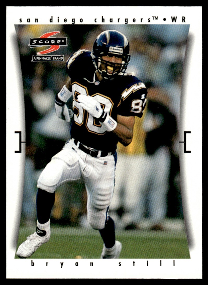 1997 SCORE FOOTBALL CARD BRYAN STILL #35 SAN DIEGO CHARGERS 6666 | eBay