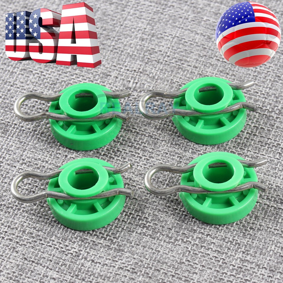 4pcs New Front or Rear Power Window Regulator Roller Retainers For Saab ...