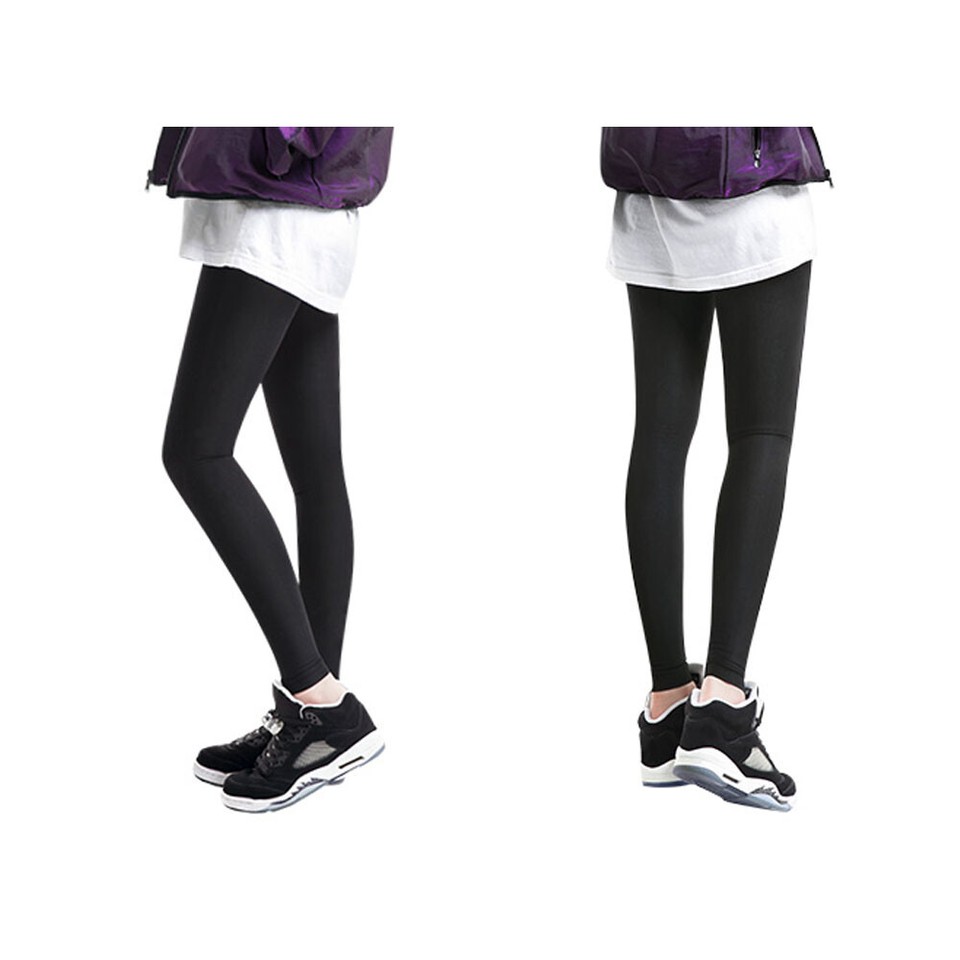 [FLASEEK] Compression Leg Support Leggings Premium - Black (10 F.S.P ...