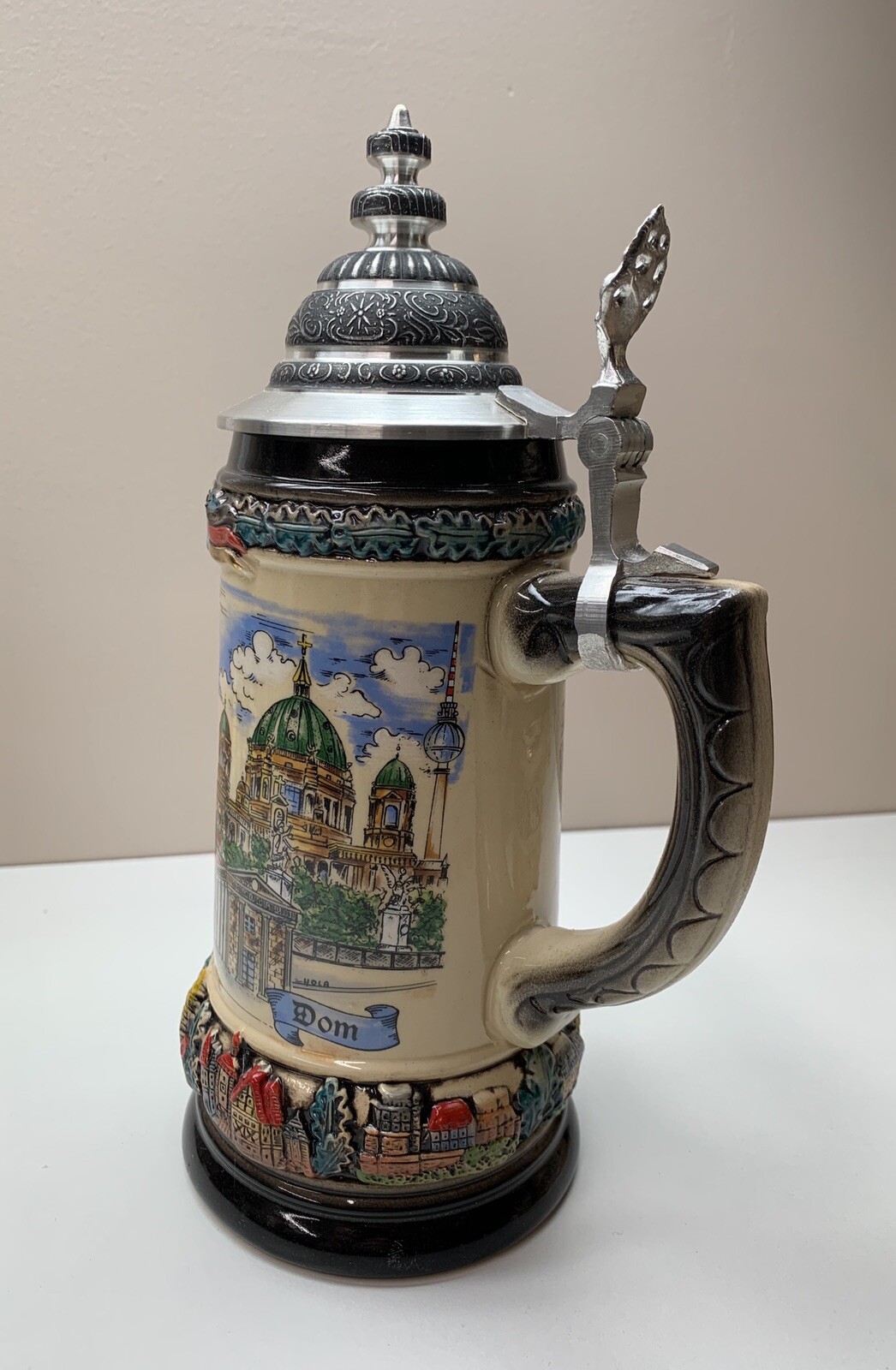 Zoller & Born Limited Edition Hand Painted Stein German Cities 440/5000 ...