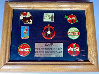Coca-Cola Limited Edition Nostalgia Pin Badge Collection | eBay