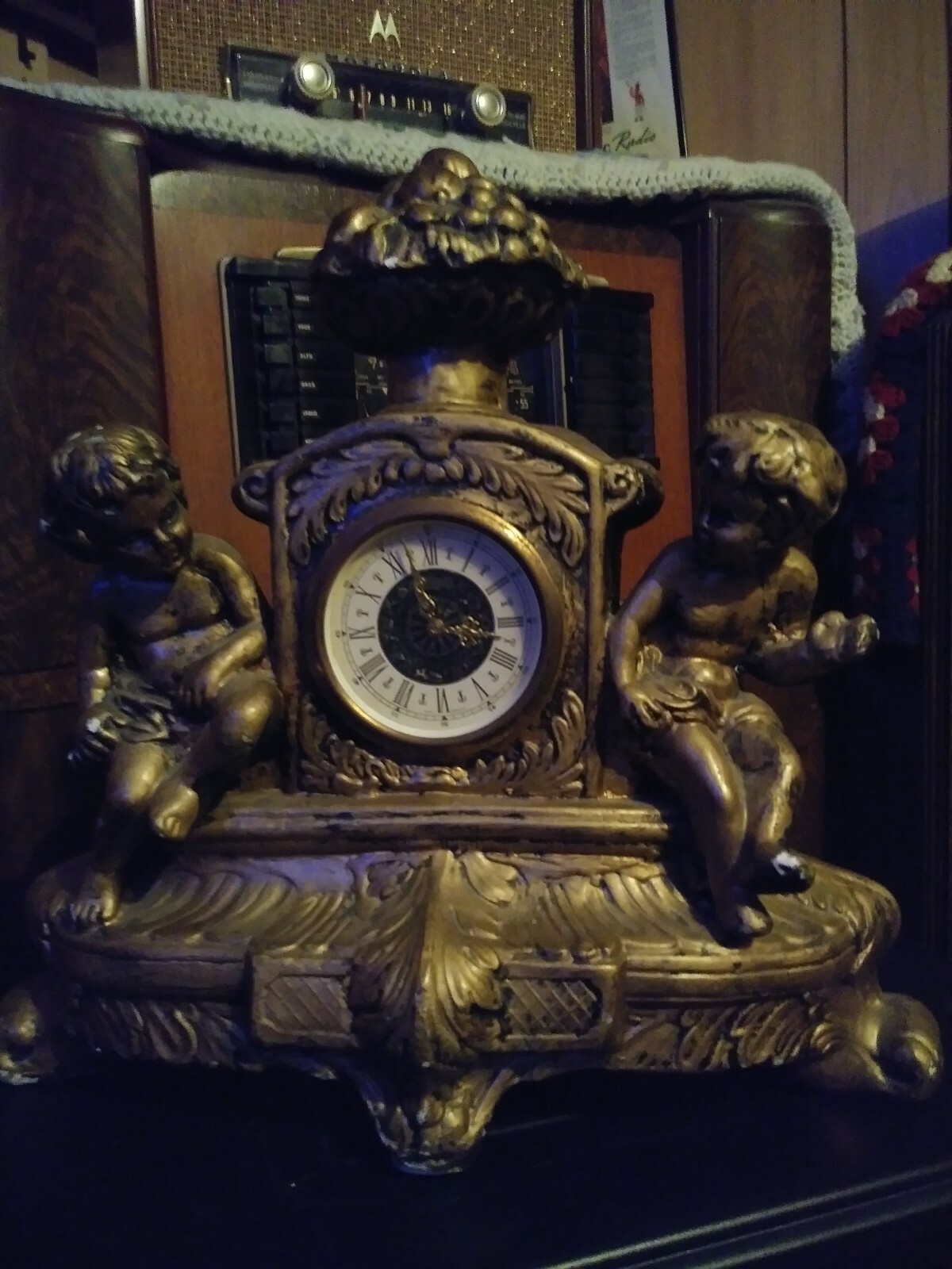 Vintage Rare Mechanical Wind Up Clock Made In West Germany Heavy | eBay