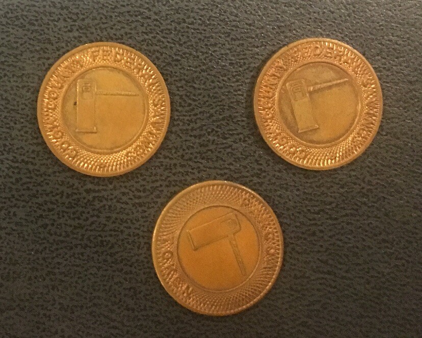 Parcoa Parking Token (Set Of 3) Cook County Federal Savings | eBay