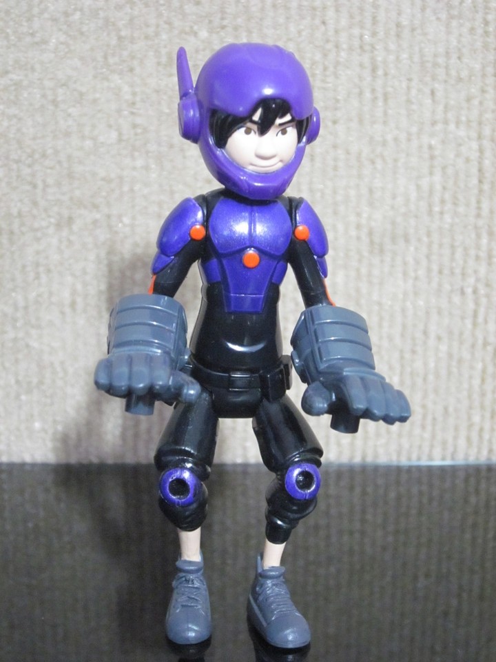 Big Hero 6 Action Figure Hiro Hamada 4" Purple Suit Disney Toy | eBay