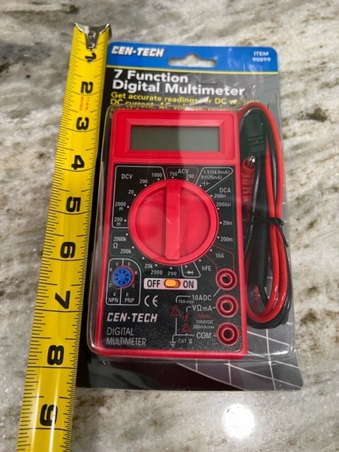 7 Function Digital Multimeter From Cen-tech for sale online | eBay